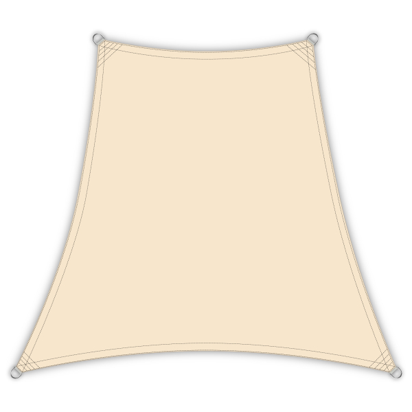 Trapezoid Shade Sail – Durable & Stylish | GERMES